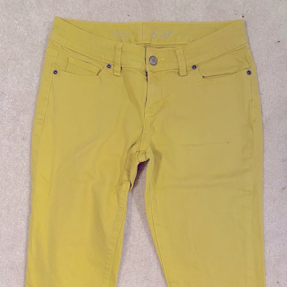 The Limited | Jeans | The Limited Denim 678 Yellow Jean Pants | Poshmark